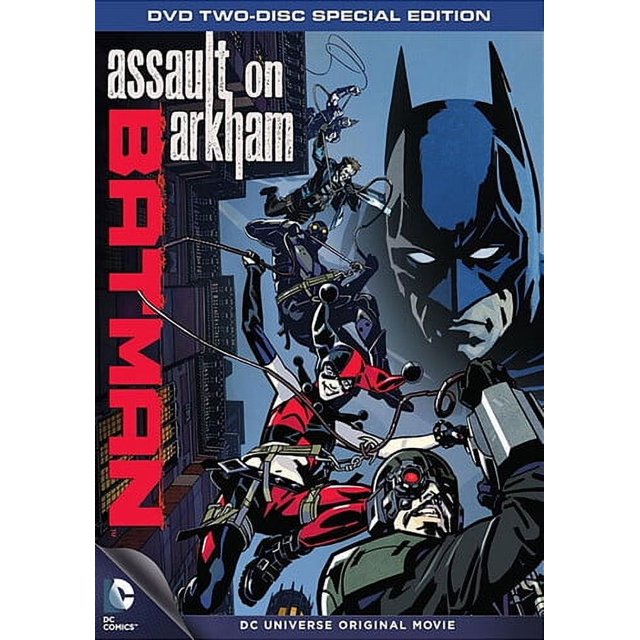 Batman: Assault on Arkham (DVD), Warner Home Video, Animation - Walmart ...