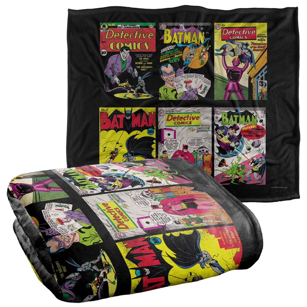 Batman BM Covers Officially Licensed Silky Touch Super Soft Throw ...