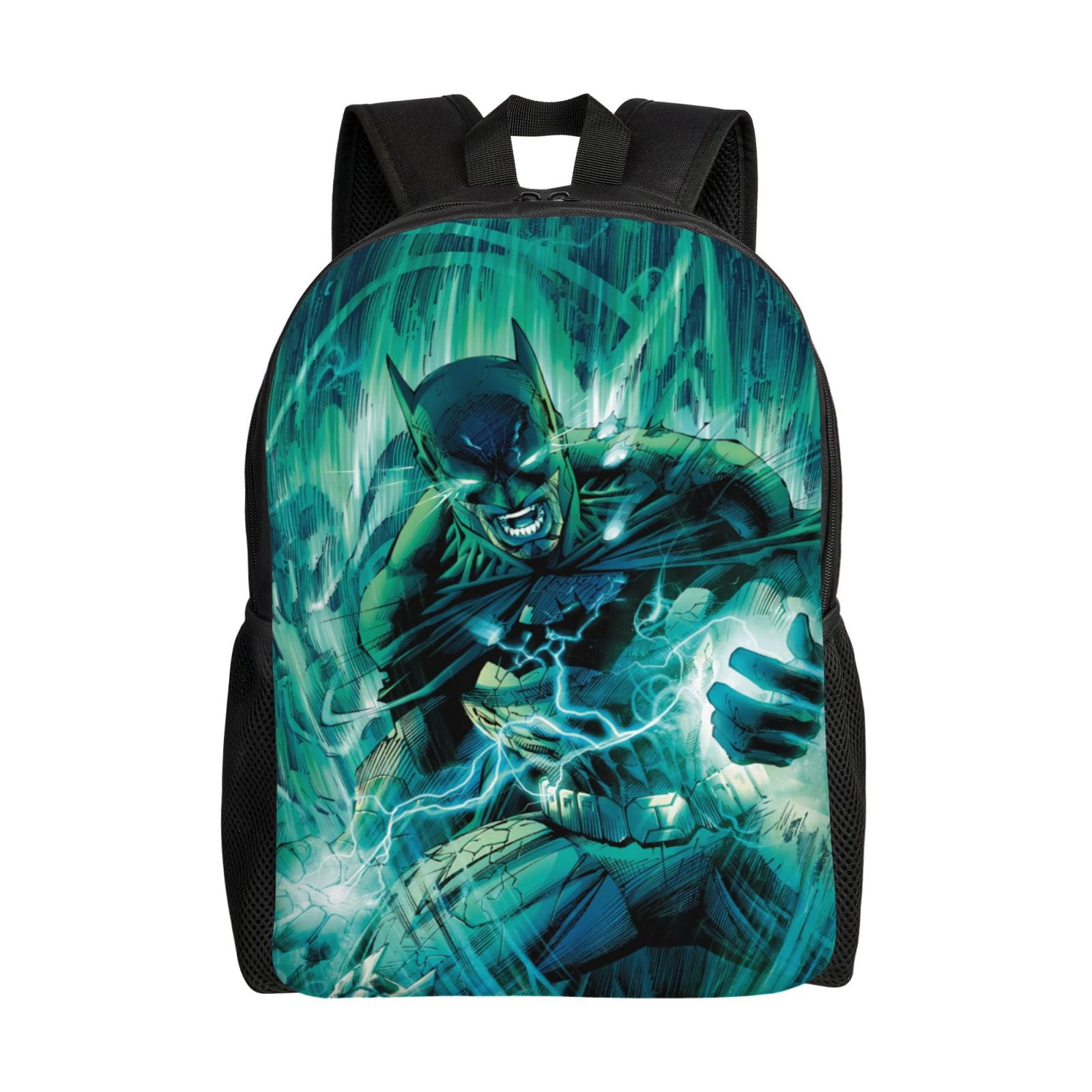 Batman Backpack, 3D Printed Cartoon Laptop Bag Bookbag, Lightweight ...