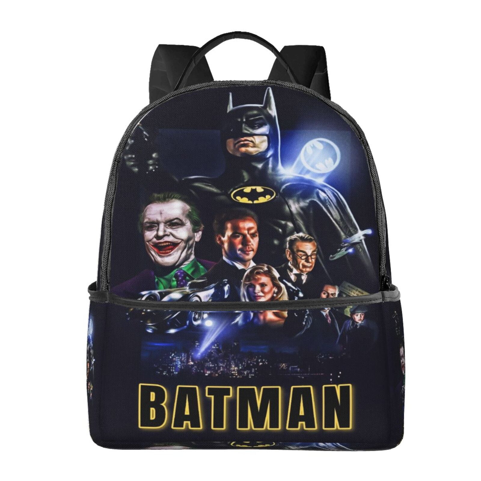 Batman Backpack Book Bags Casual Daypack For Travel Work Office ...