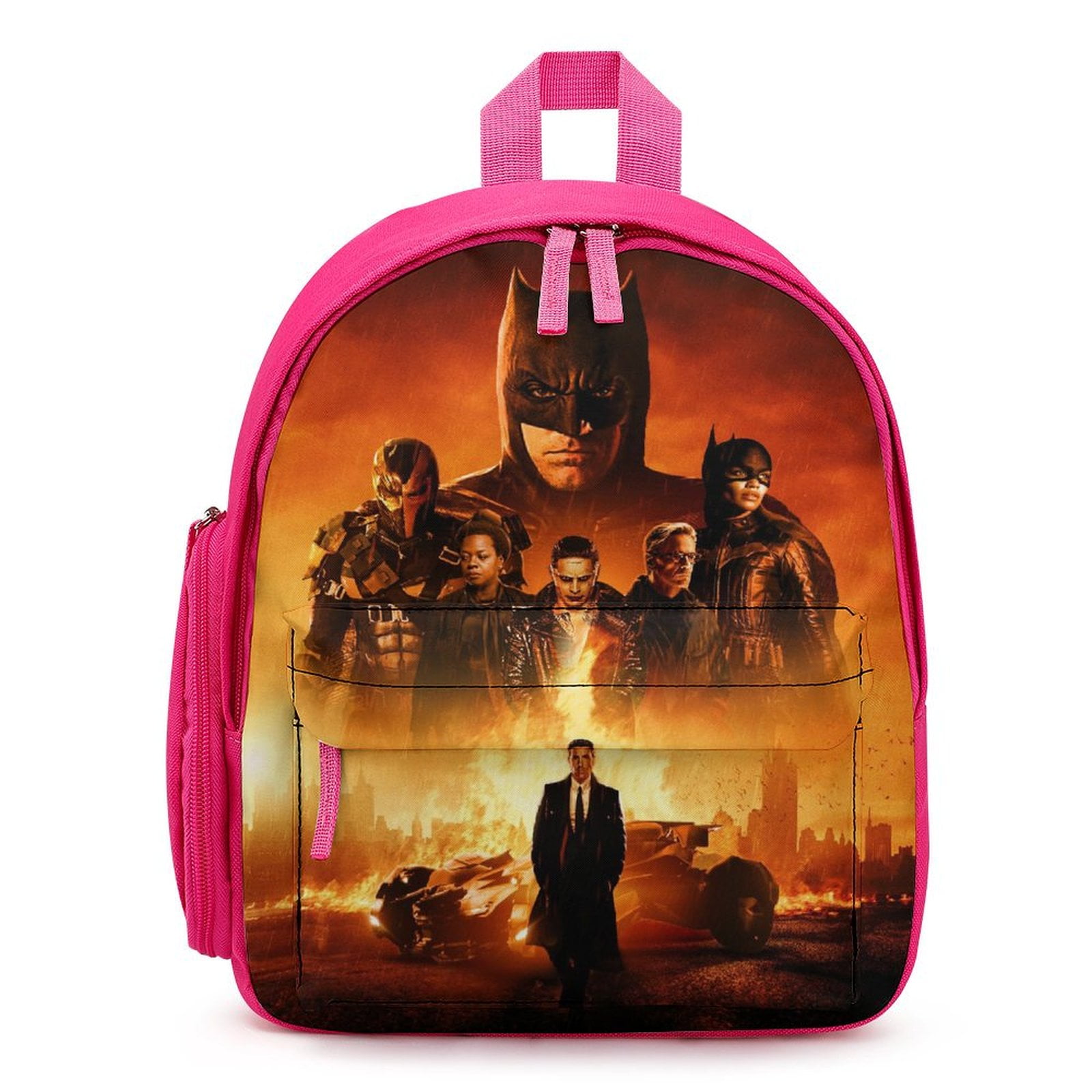 Batman Backpack Book Bags Casual Daypack for Travel Work Office ...