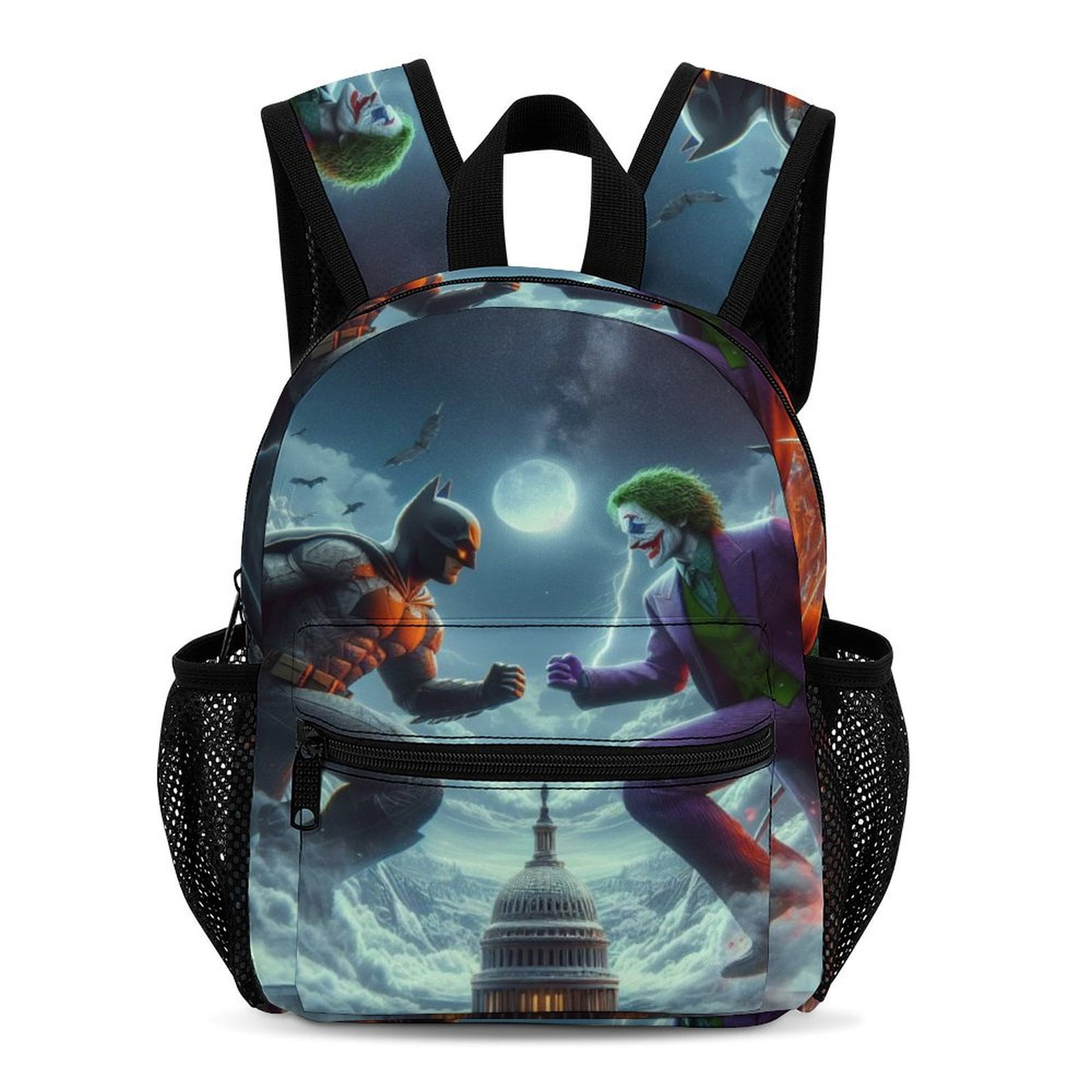 Batman Backpacks 13 Inch Bookbag Casual Daypack for Travel Camping ...