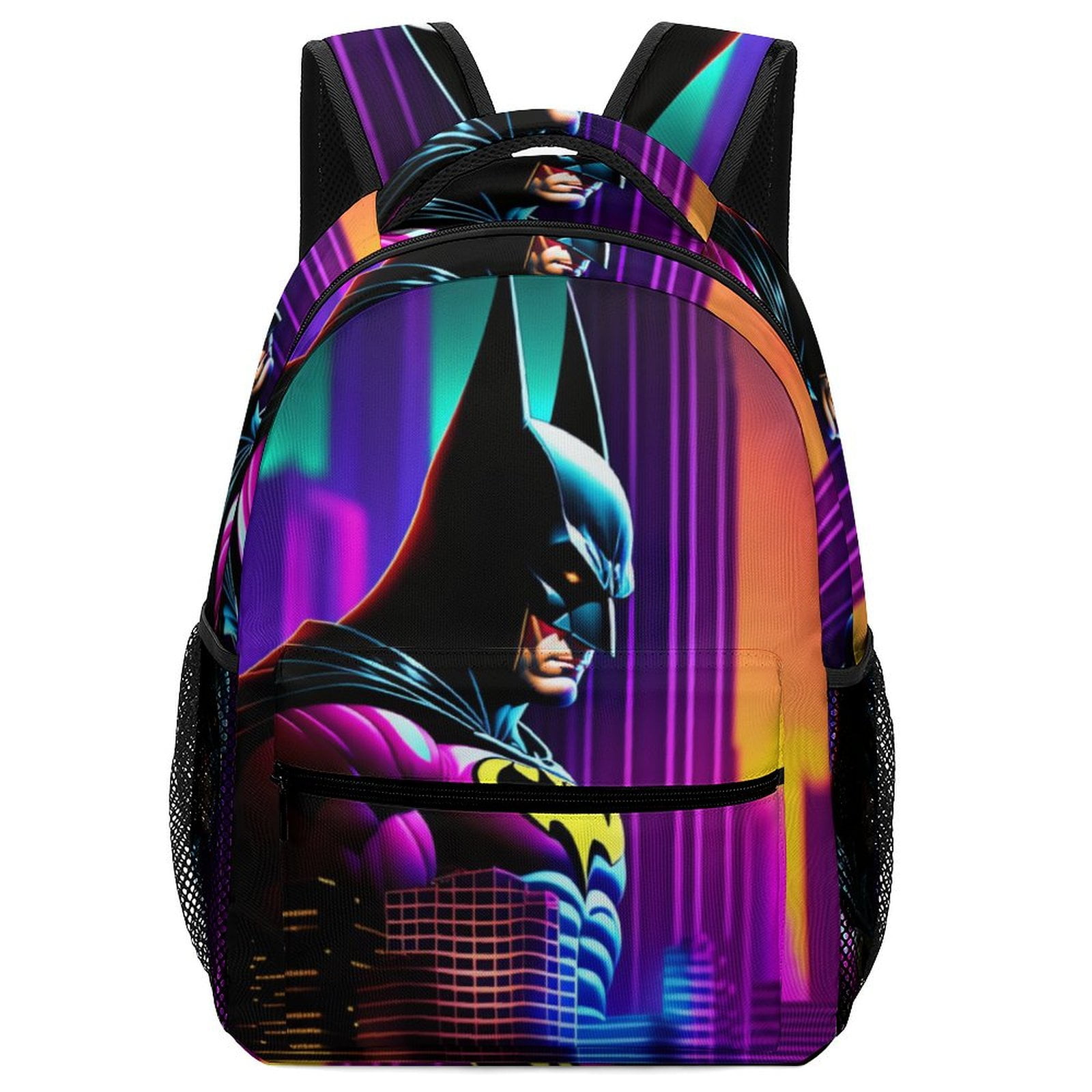 Batman Backpacks Lightweight Bookbags Casual Daypack For Travel Hiking ...