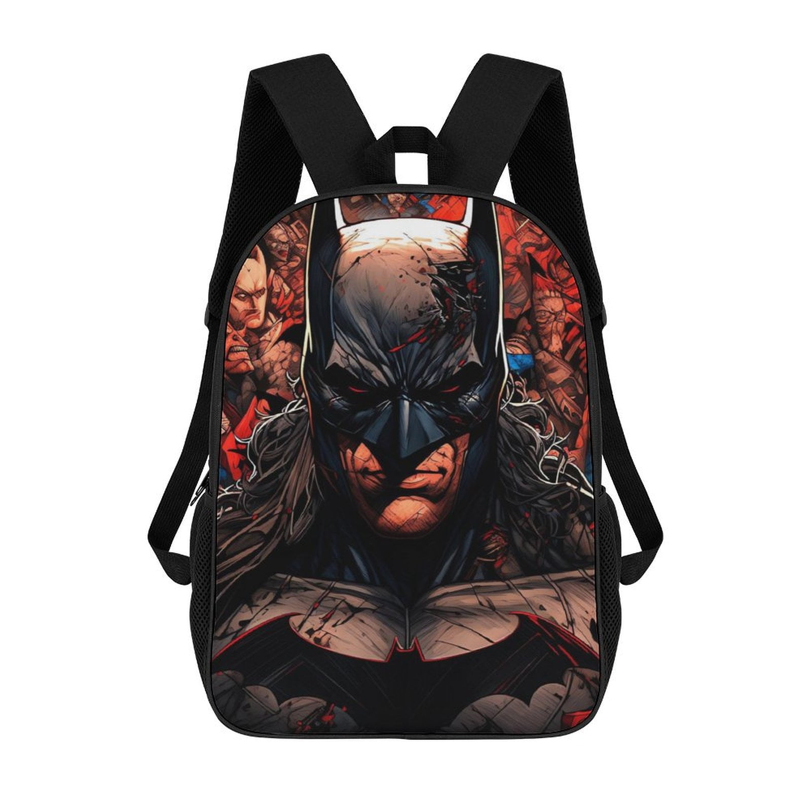 Batman Backpacks Lightweight Bookbags Casual Daypack For Travel Hiking ...