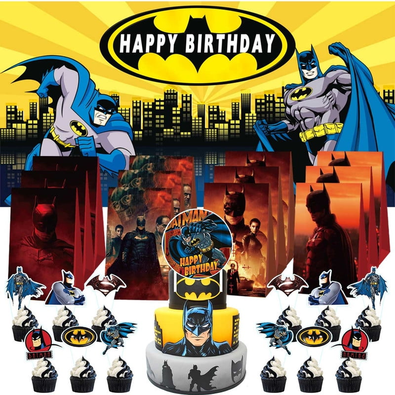 Batman Bat Man Treat Bags Candy Decorations Party Favor Supplies ...