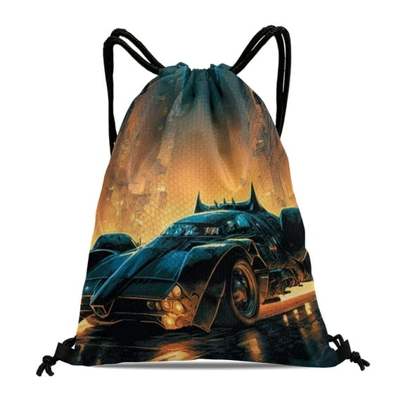 Batman Bat Man Waterproof Drawstring Sack:Perfect for fitness, hiking ...