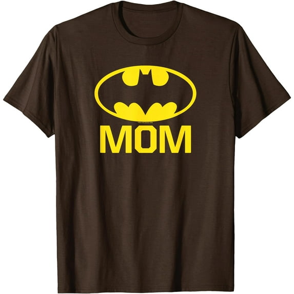 Batman Bat Mom DTG Print Unisex T-Shirt,Dark Chocolate Color,Size 4XL ...