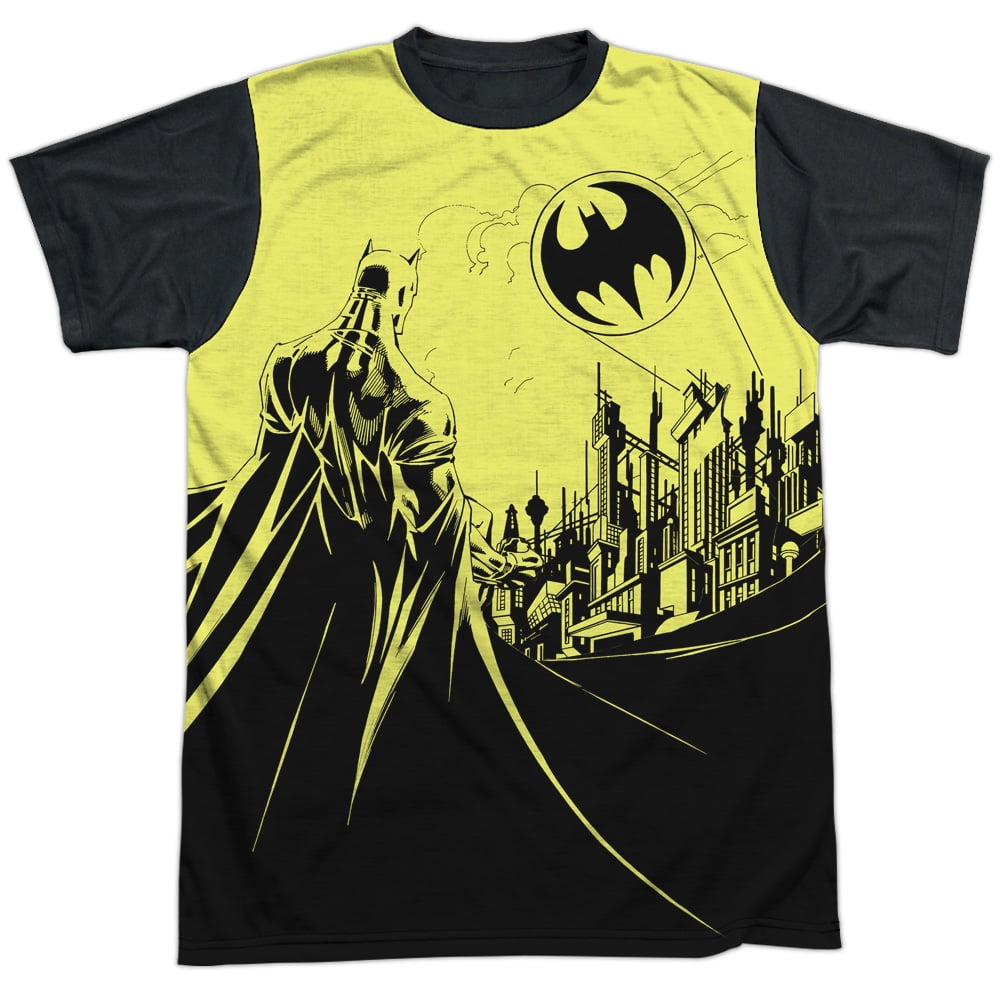 Batman Bat Signal Unisex Adult Halloween Costume Sublimated T Shirt ...