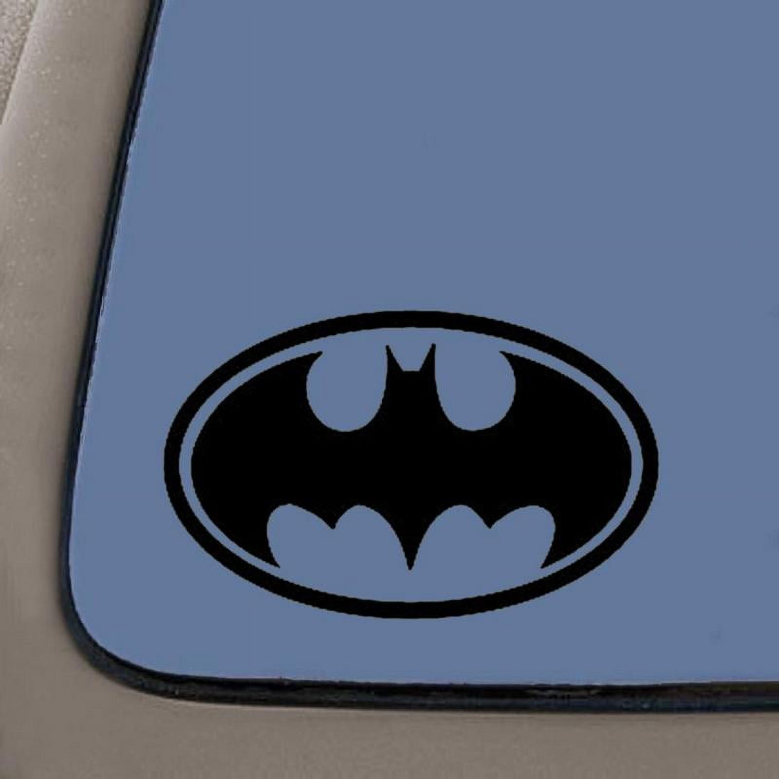 Batman Bat Symbol Vinyl Decal Sticker | Black Vinyl Decal | 5.5-Inches ...