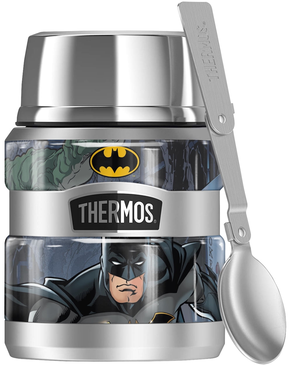 Batman Batman Batcave THERMOS STAINLESS KING Stainless Steel Food Jar ...