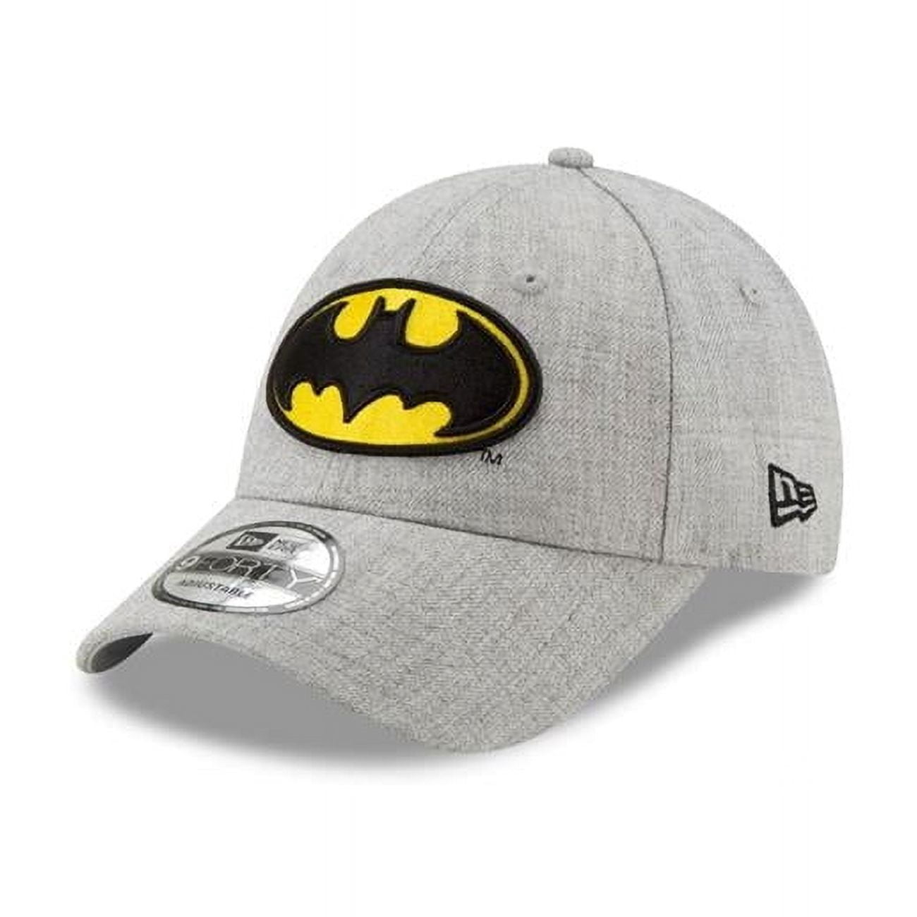 Batman Batman Classic Logo Grey New Era 9 Forty Adjustable Hat ...