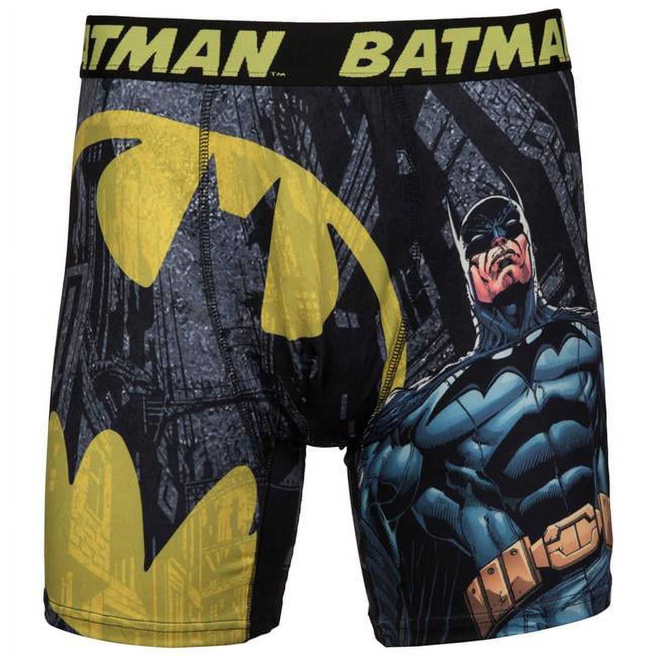 Batman Batman Distressed Bat Signal Boxer Briefs - Small - Walmart.com