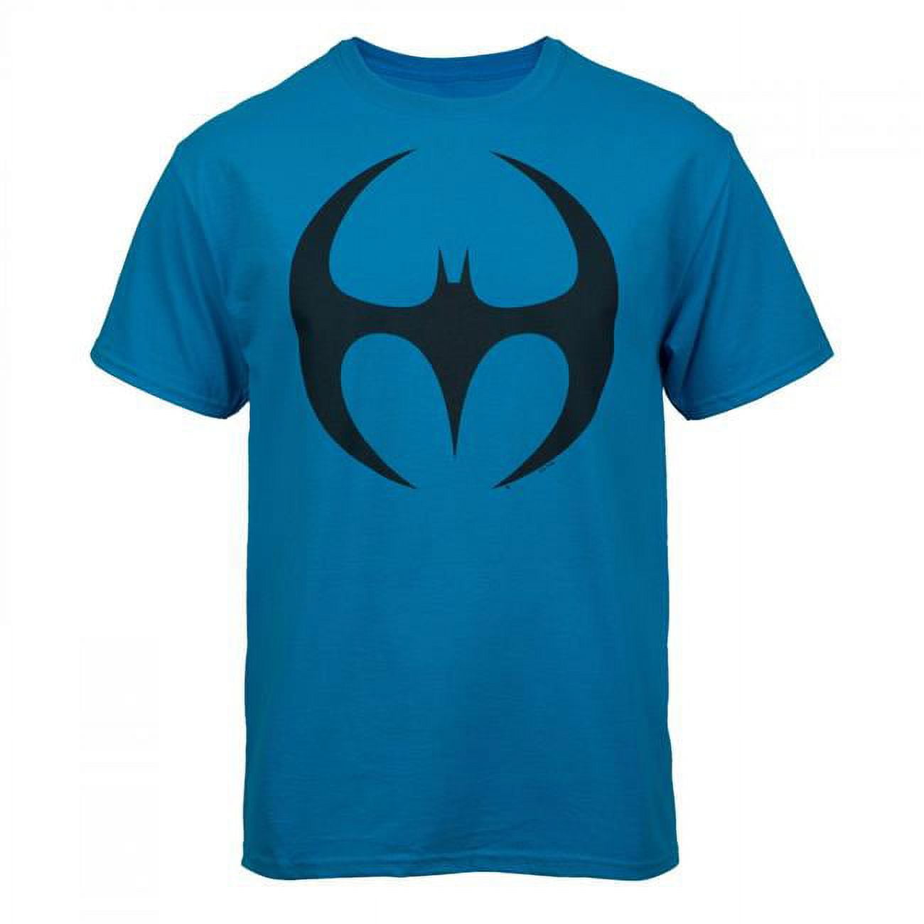 Batman Batman Knightfall Azrael Logo T-Shirt - Blue - Extra Large ...