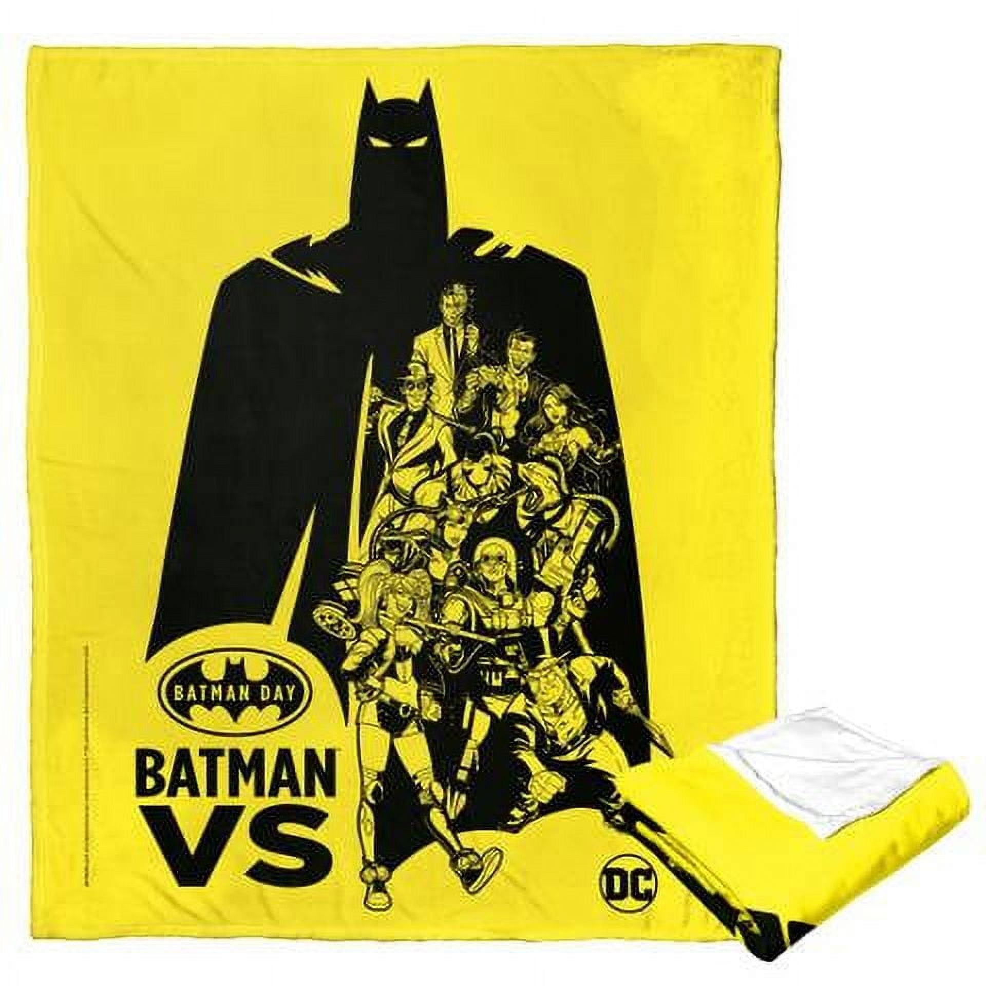 Batman Batman Versus Warner Bros Kids Silk Touch Throw Blanket, 50 x 60 ...