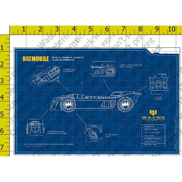 Batman Batmobile Edible Image Cake Topper (1/4 Sheet) - Walmart ...