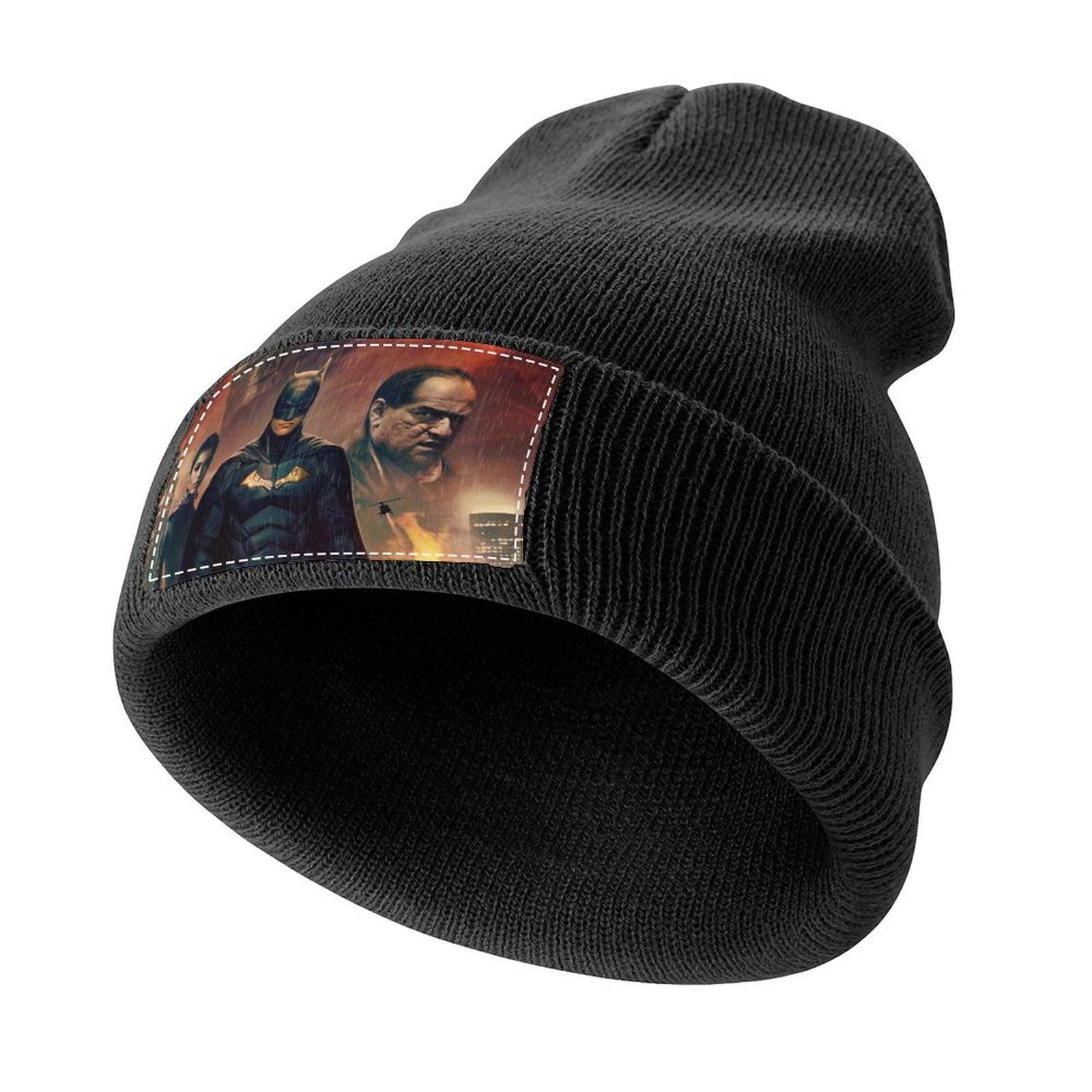 Batman Beanie for Men Women, Slouchy Knit Cuffed Beanie Hats Warm Caps ...