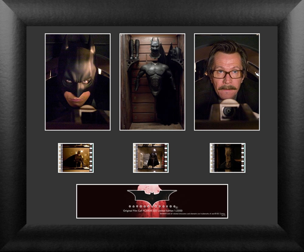 Batman Begins (S3) Limited Edition 3 Cell Standard FilmCells Wall Art ...