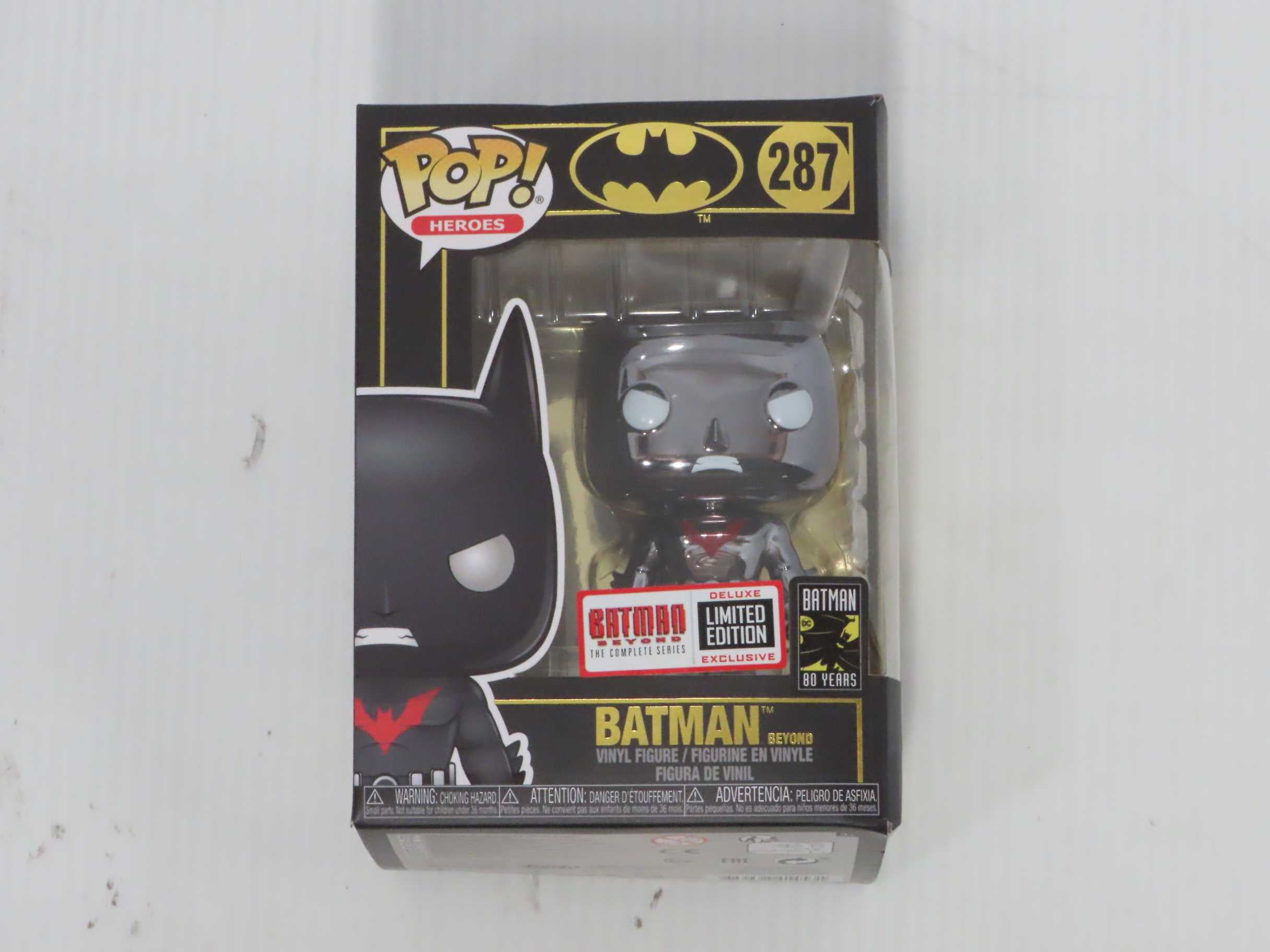 Batman Beyond (Metallic Chrome) Funko Pop Vinyl Pop Heroes - Walmart.com