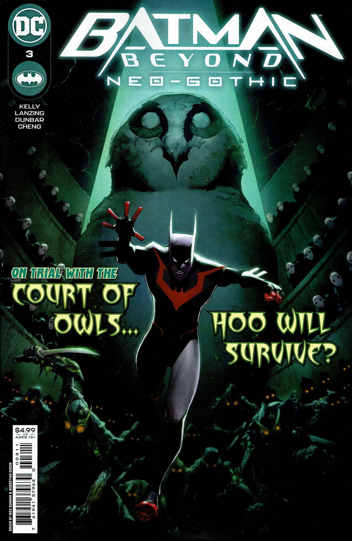 Batman Beyond: Neo-Gothic #3A VF ; DC Comic Book - Walmart.com