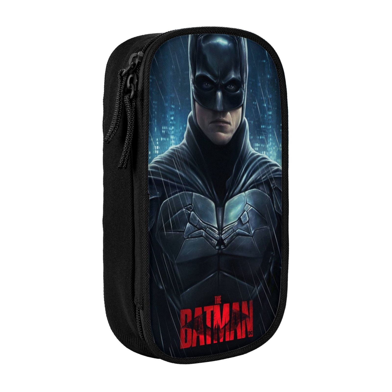 Batman Big Capacity Pencil Case Bag With Zipper, Aesthetic Pencil Pouch ...