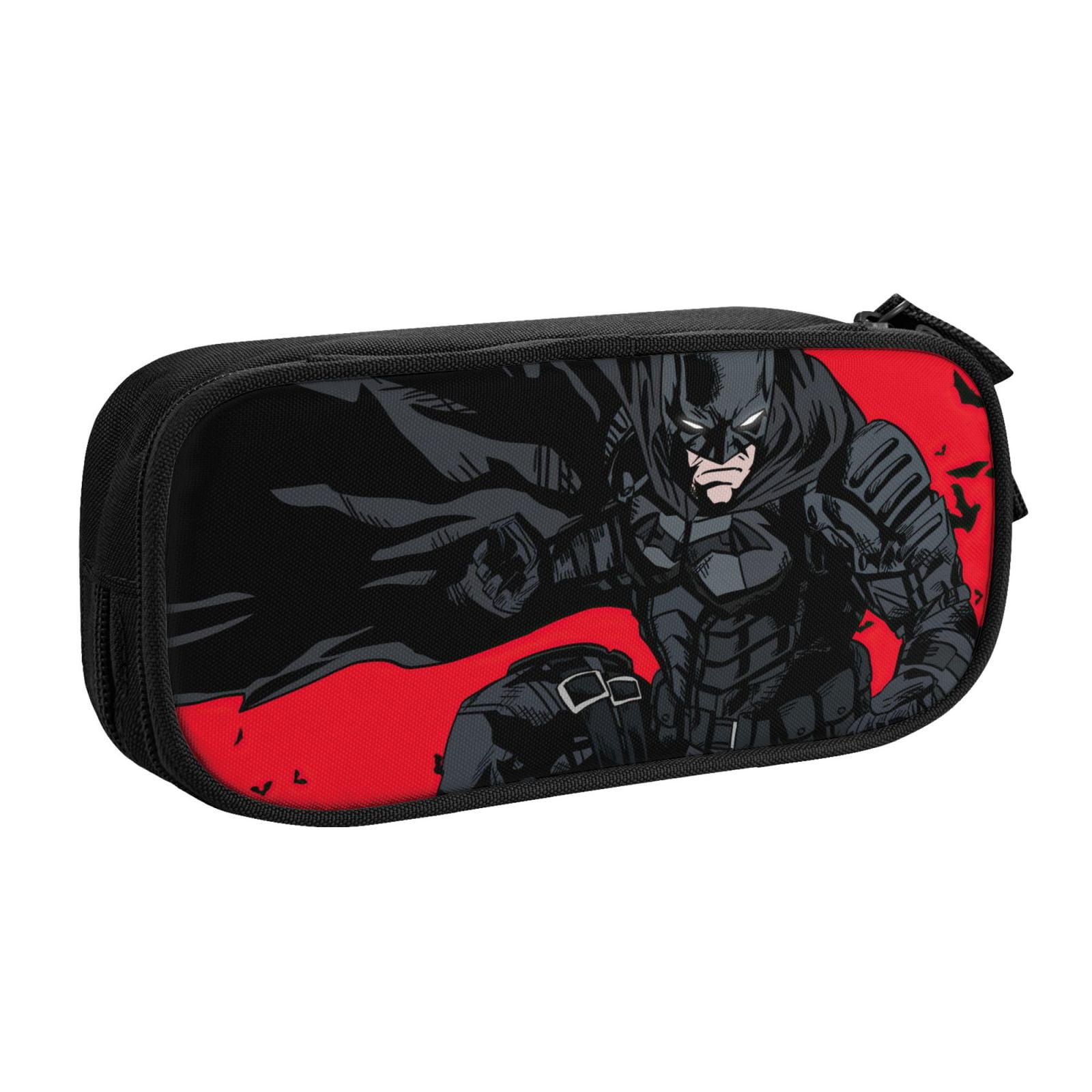 Batman Big Capacity Pencil Case Bag With Zipper, Aesthetic Pencil Pouch ...
