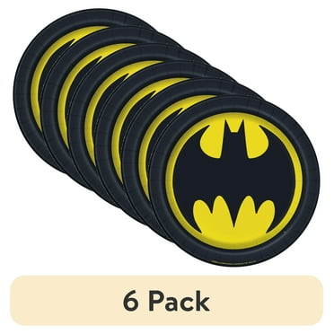 American Greetings 9Inches Batman Paper Party Plates, 8 Count - Walmart.com
