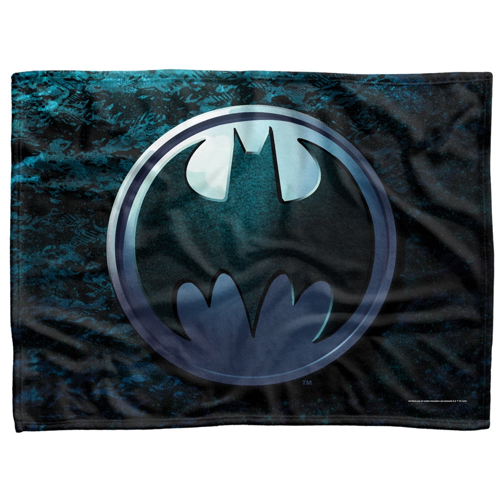 Batman Blanket, 30x40, Batman Batcave Bat Symbol Logo Soft Fleece Baby ...