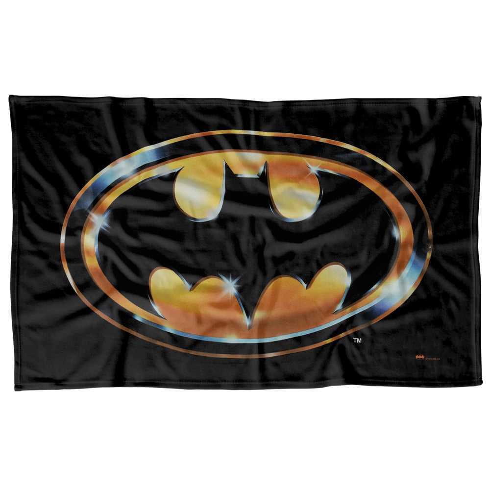 Batman Blanket, 36' x 58' Batman 1989 Logo Fleece Blanket - Walmart.com