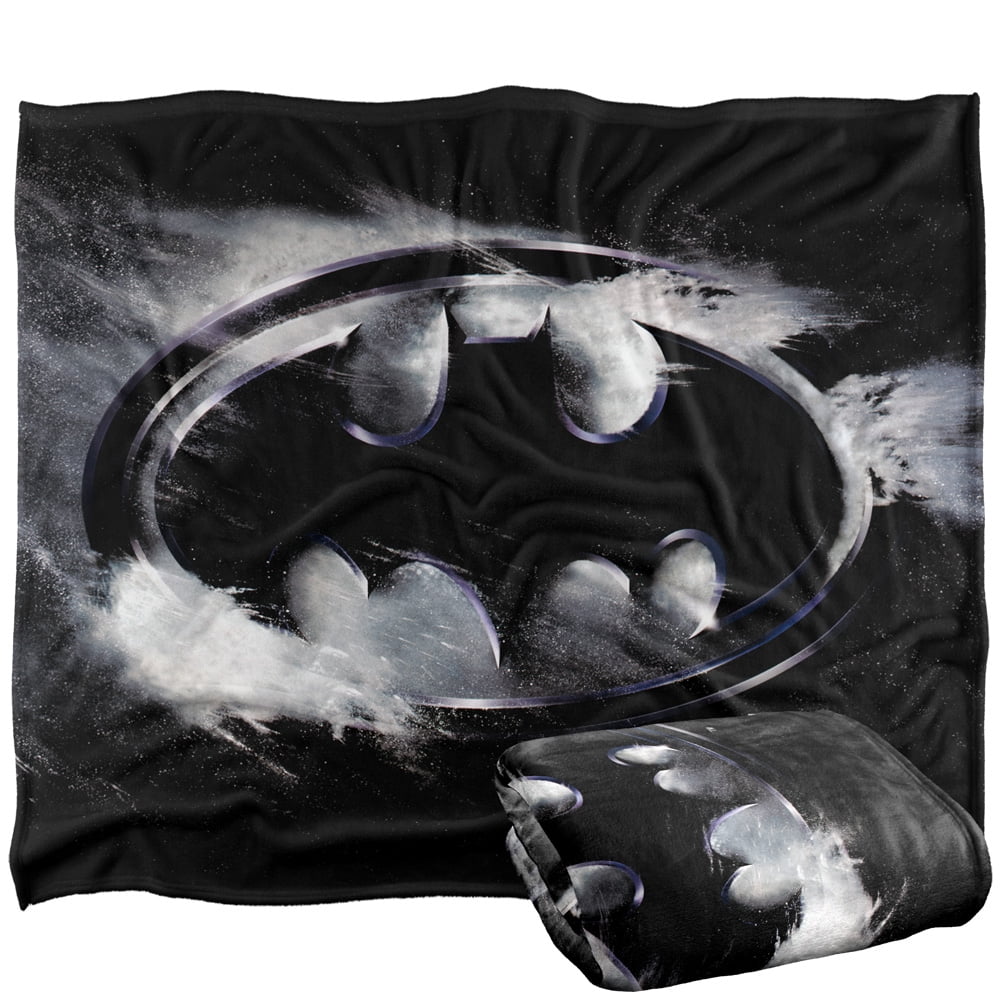Batman Blanket, 50' x 60' Batman Returns Logo Silky Touch Super Soft ...