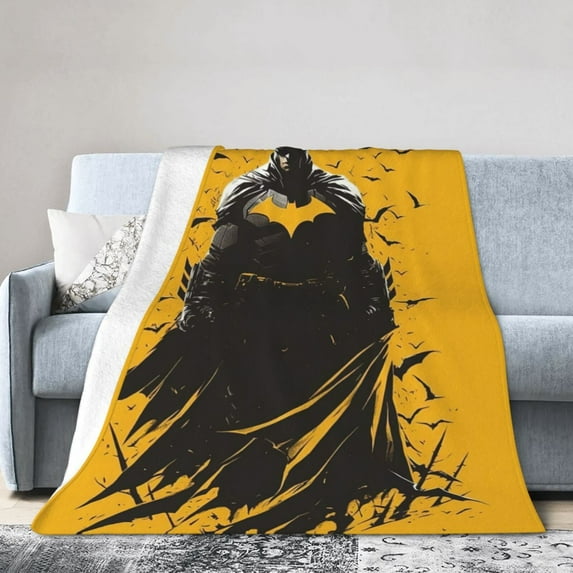 Batman Blanket, Soft Lightweight Flannel Throw Blankets for Sofa ...