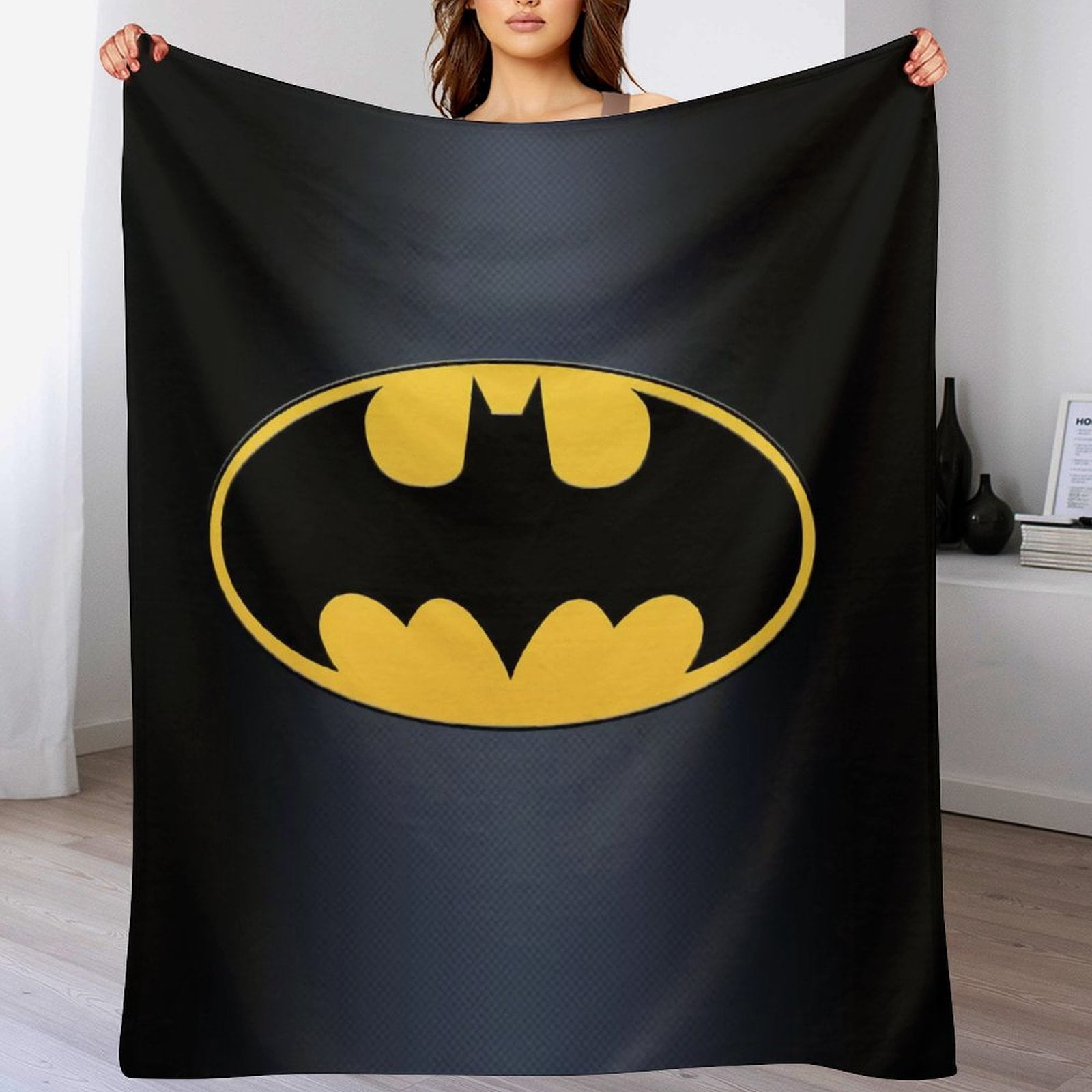 Batman Blanket, Super Soft Cozy Flannel Throw Blanket Bedding Gifts for ...