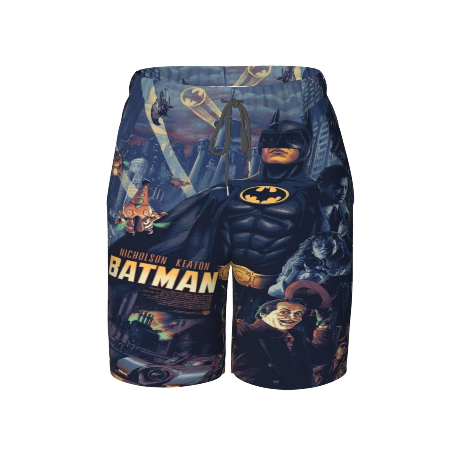 Batman Boy's Swim Trunks Quick Dry Board Shorts Kids Beach Swim Shorts ...