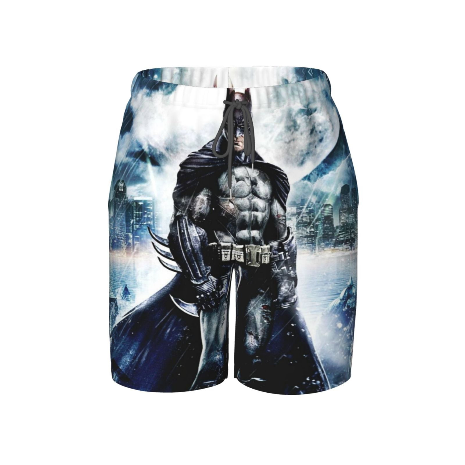 Batman Boy's Swim Trunks Quick Dry Board Shorts Kids Beach Swim Shorts ...