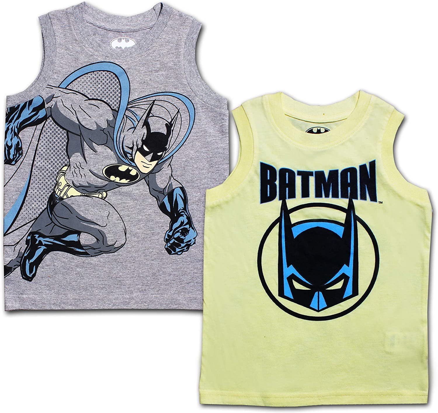 Batman Boys 2 Pack Character Tanks, Toddler - Walmart.com
