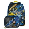 DC Comics Batman Bat Symbol Half-Tone Kids School Backpack, 16-inch ...