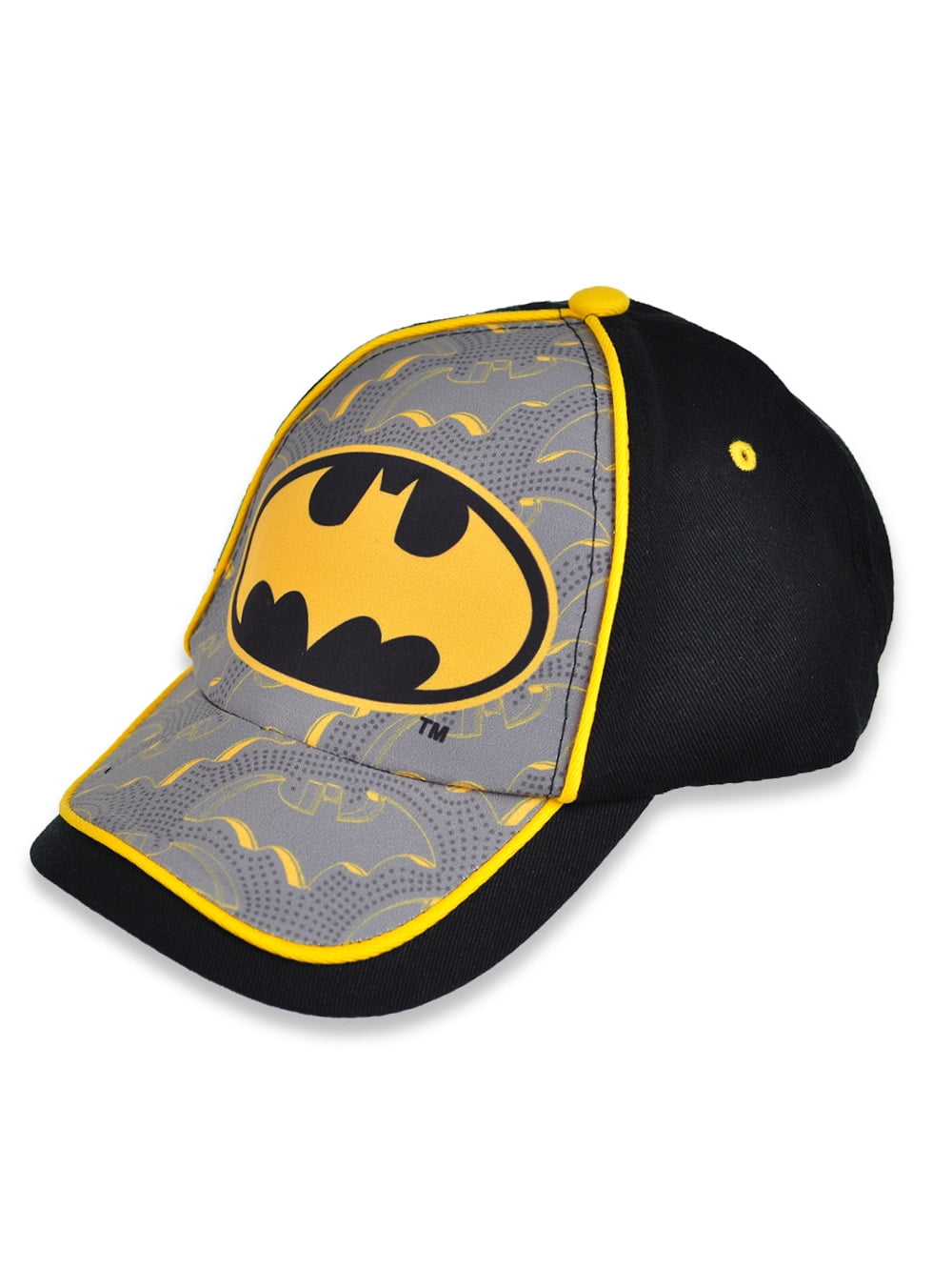 Baseball Cap - Batman - Black/Gray/Yellow - Walmart.com