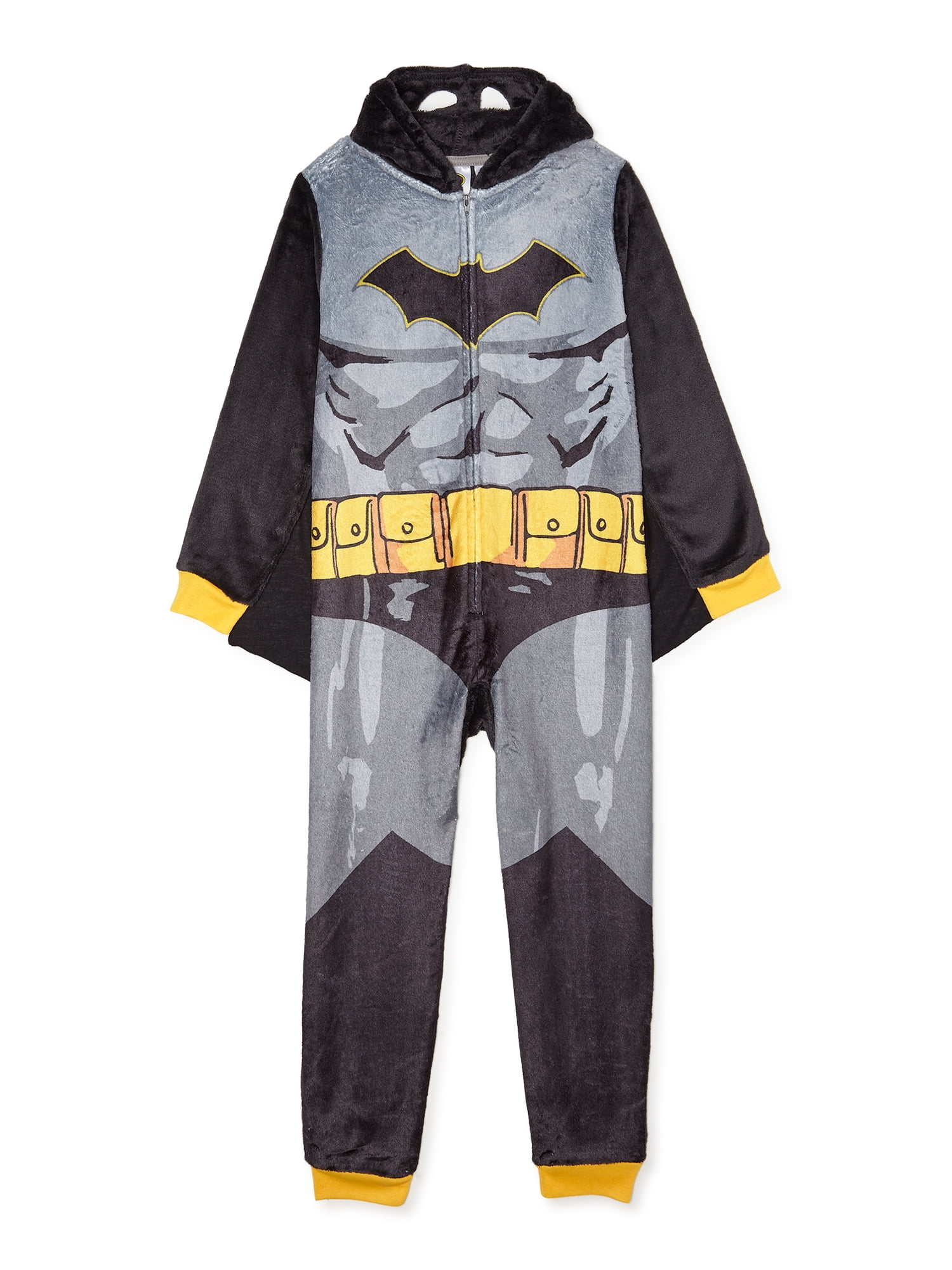 Batman Boys Hooded Character Pajama Blanket Sleeper Sizes 4-7 - Walmart.com