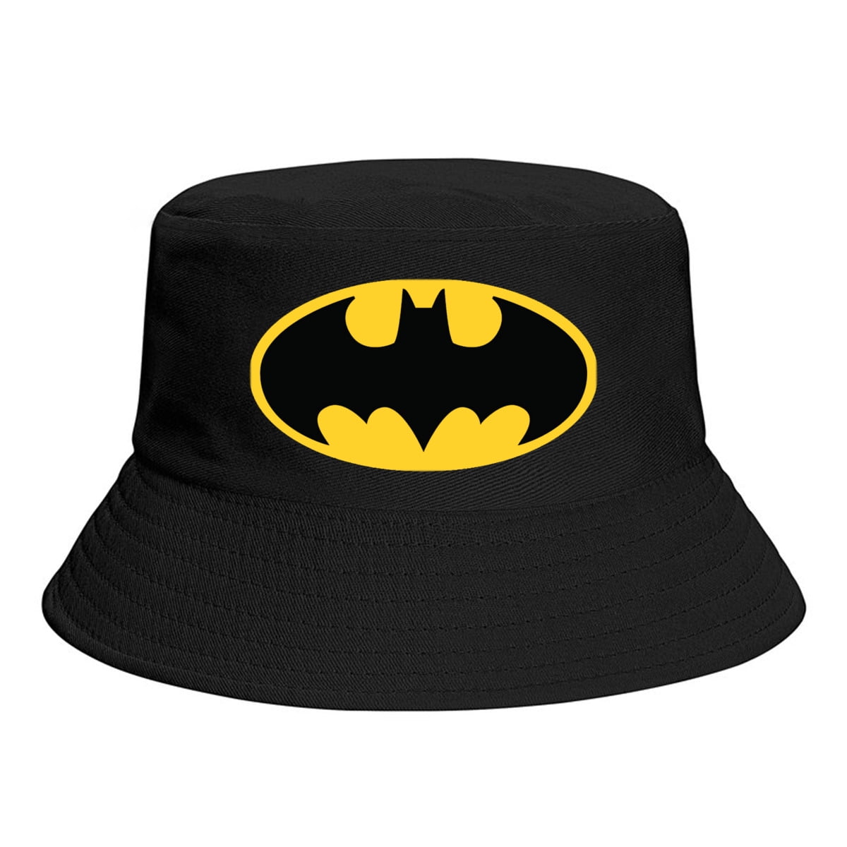 Batman Bucket Hat Packable Travel Hat Reversible Wide Brim Summer Cap ...