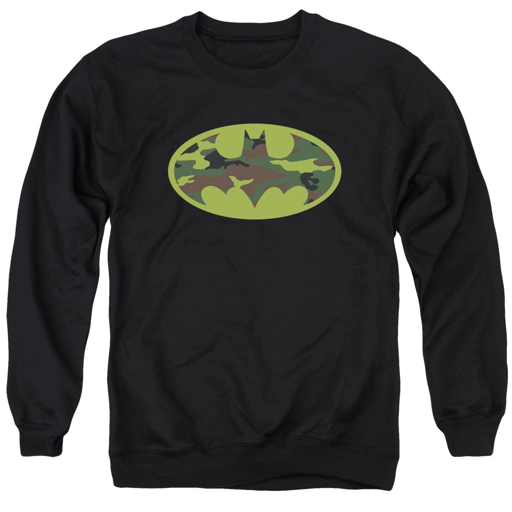 Batman - Camo Logo - Crewneck Sweatshirt - Large - Walmart.com