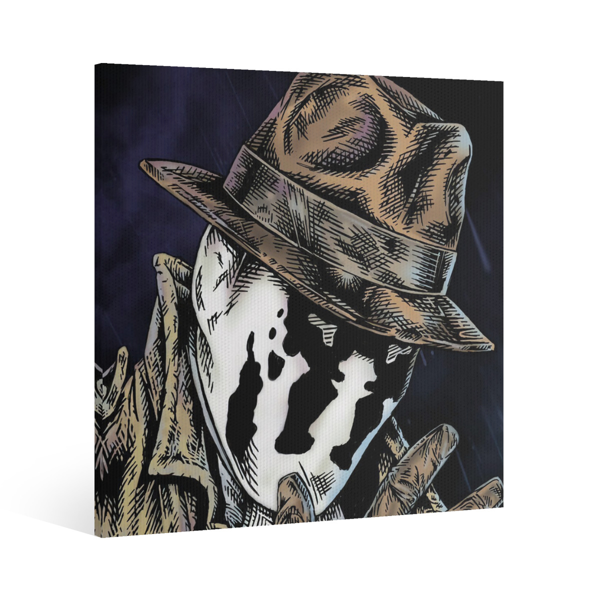 Batman Canvas Wall Art Cartoon Wall Decor | HD Printed & Wooden framed ...