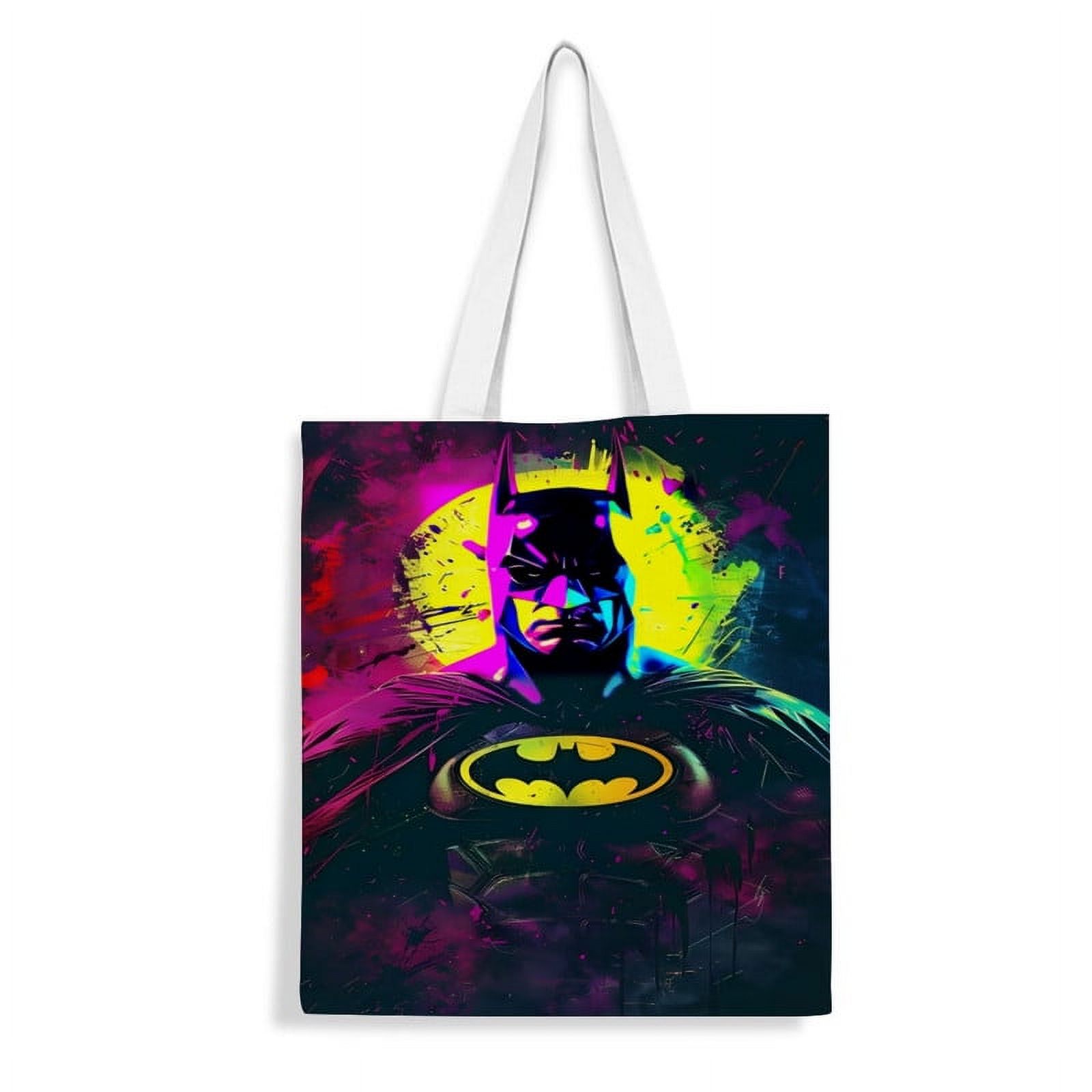 Batman Caped Crusader canvas Tote Bag for Women Aesthetic Cute Cat ...