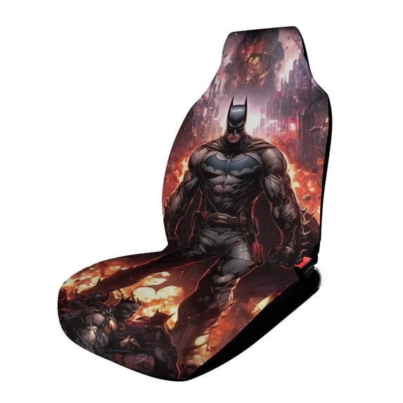 Batman Car Seat Covers 1PCS Seat Protector Cover Universal Front ...