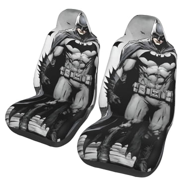 BDK Batman Seat Covers with Floor Mats Full Set, Holiday Car Auto ...