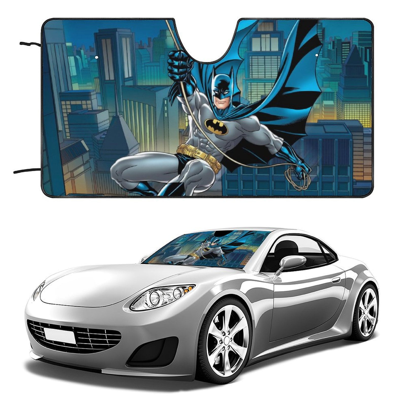 Batman Car Window Sun Shade Visor, Car Sunshade Front, Windshield Visor ...