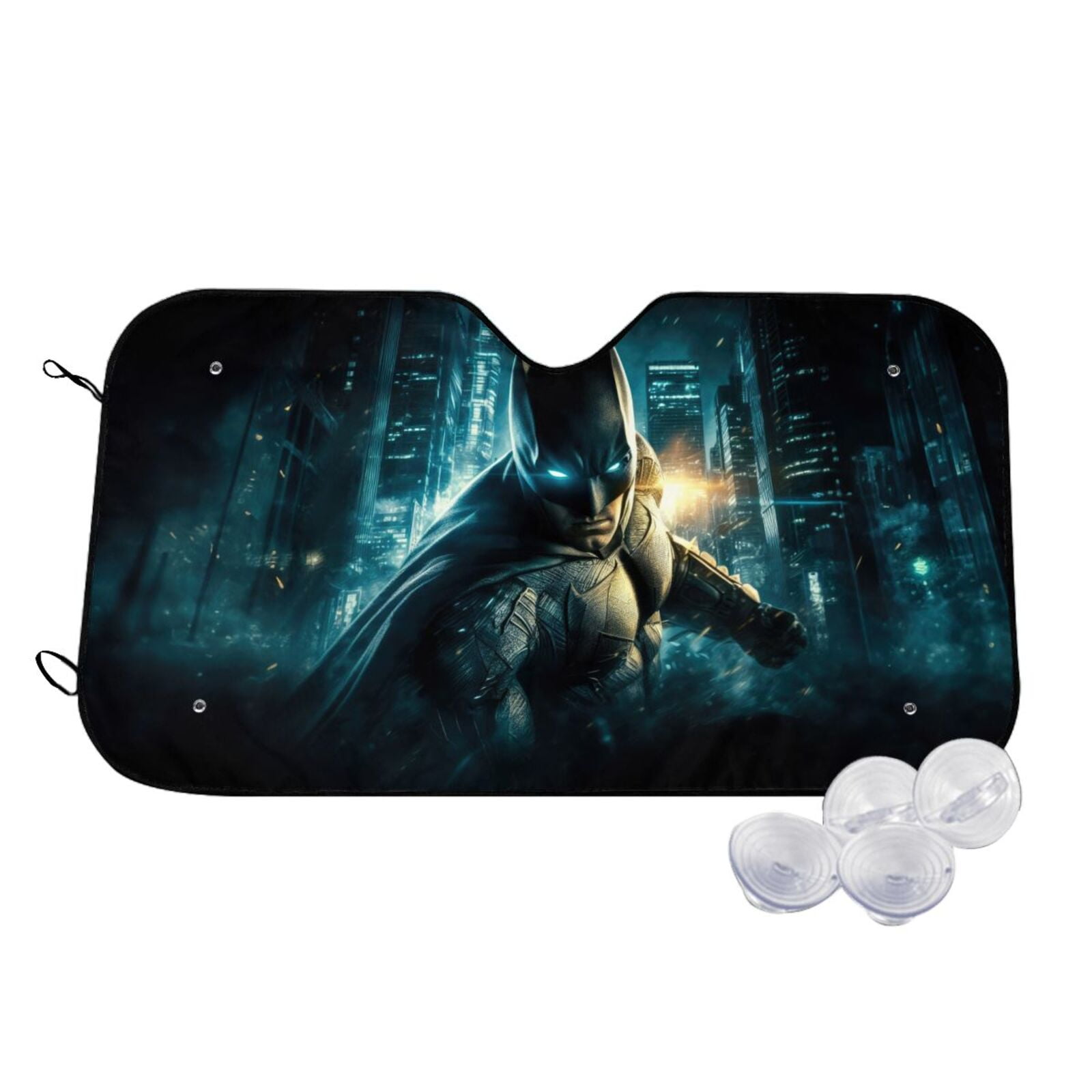 Batman Car Windshield Sun Shade, Foldable Sun Shade for Car Truck SUV ...