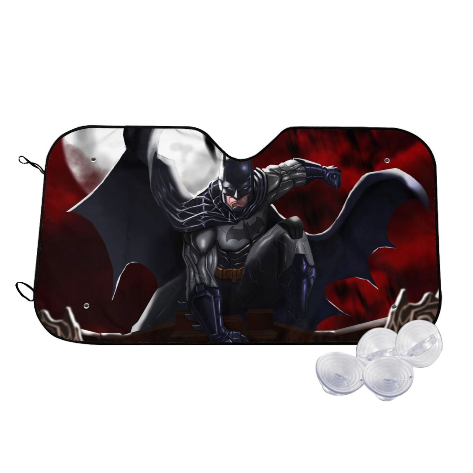 Batman Car Windshield Sun Shade, Foldable Sun Shade for Car Truck SUV ...