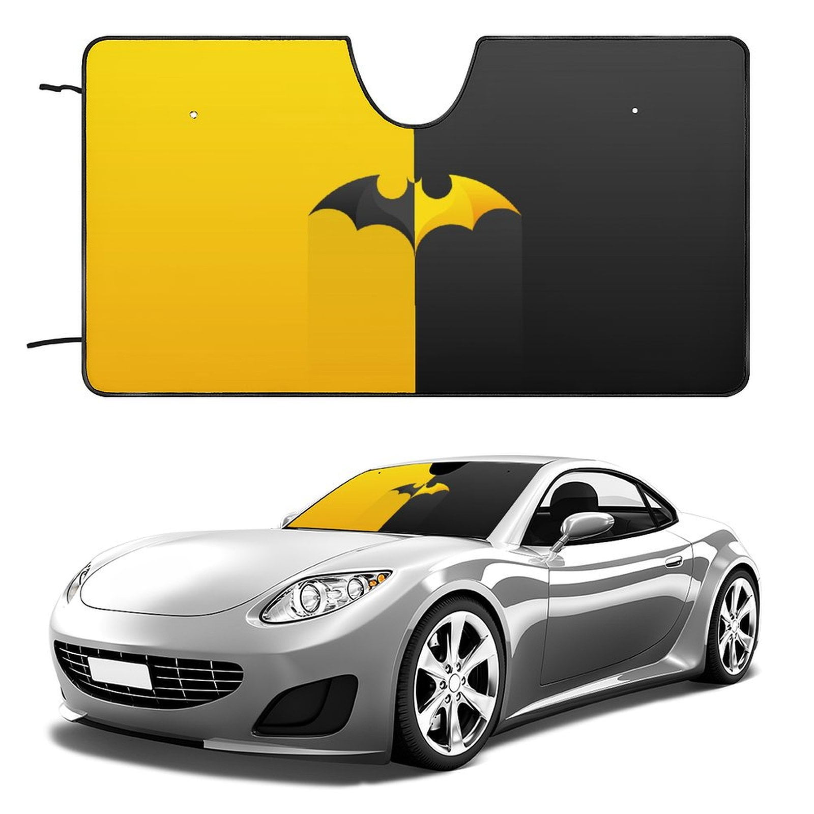 Batman Car Windshield Sun Shade, Foldable Sun Shade for Car Truck SUV ...