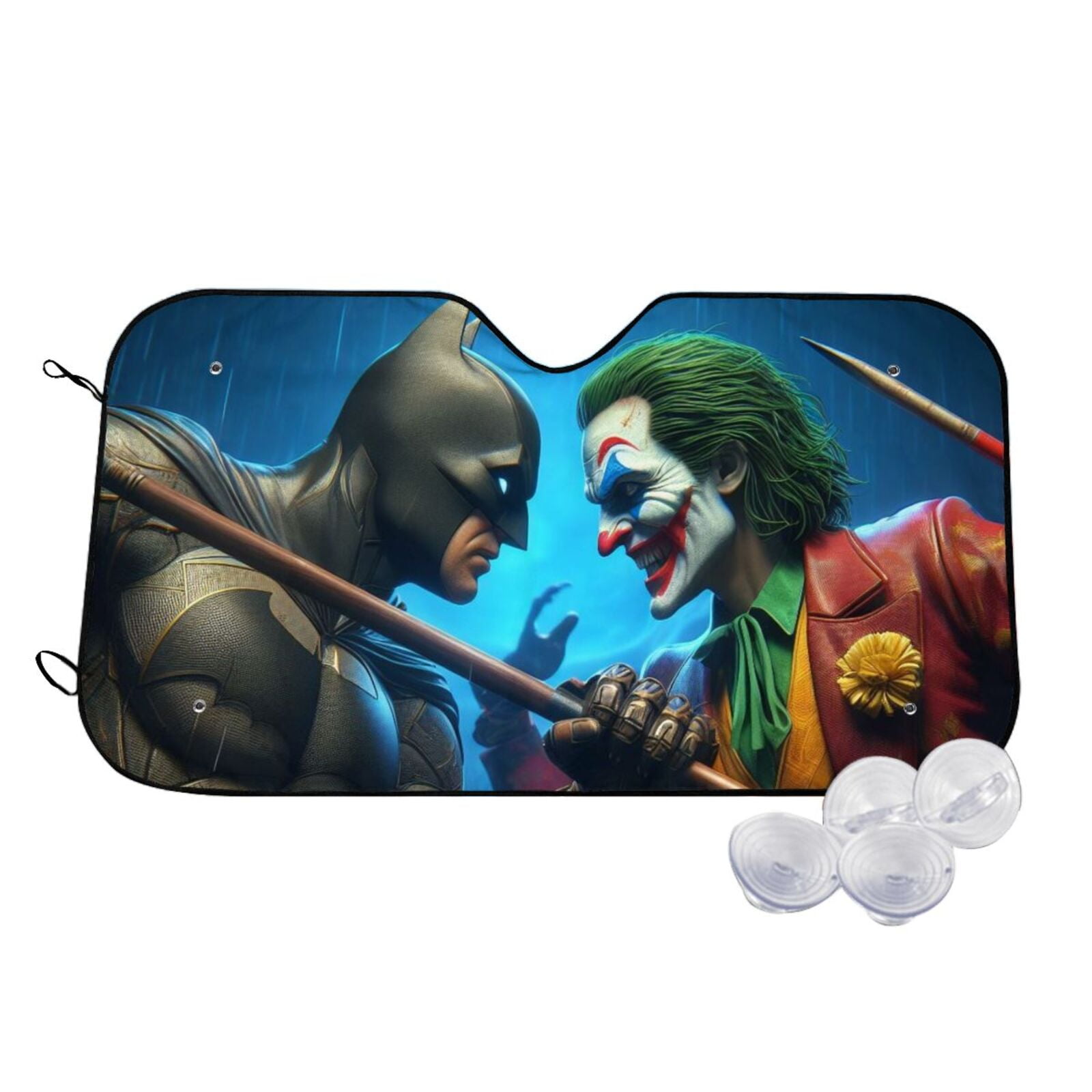 Batman Car Windshield Sun Shade, Foldable Sun Shade for Car Truck SUV ...