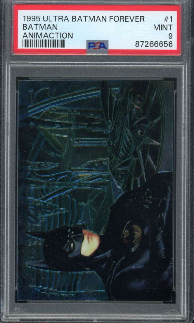 Batman Card 1995 Ultra Batman Forever #1 PSA 9 - Walmart.com