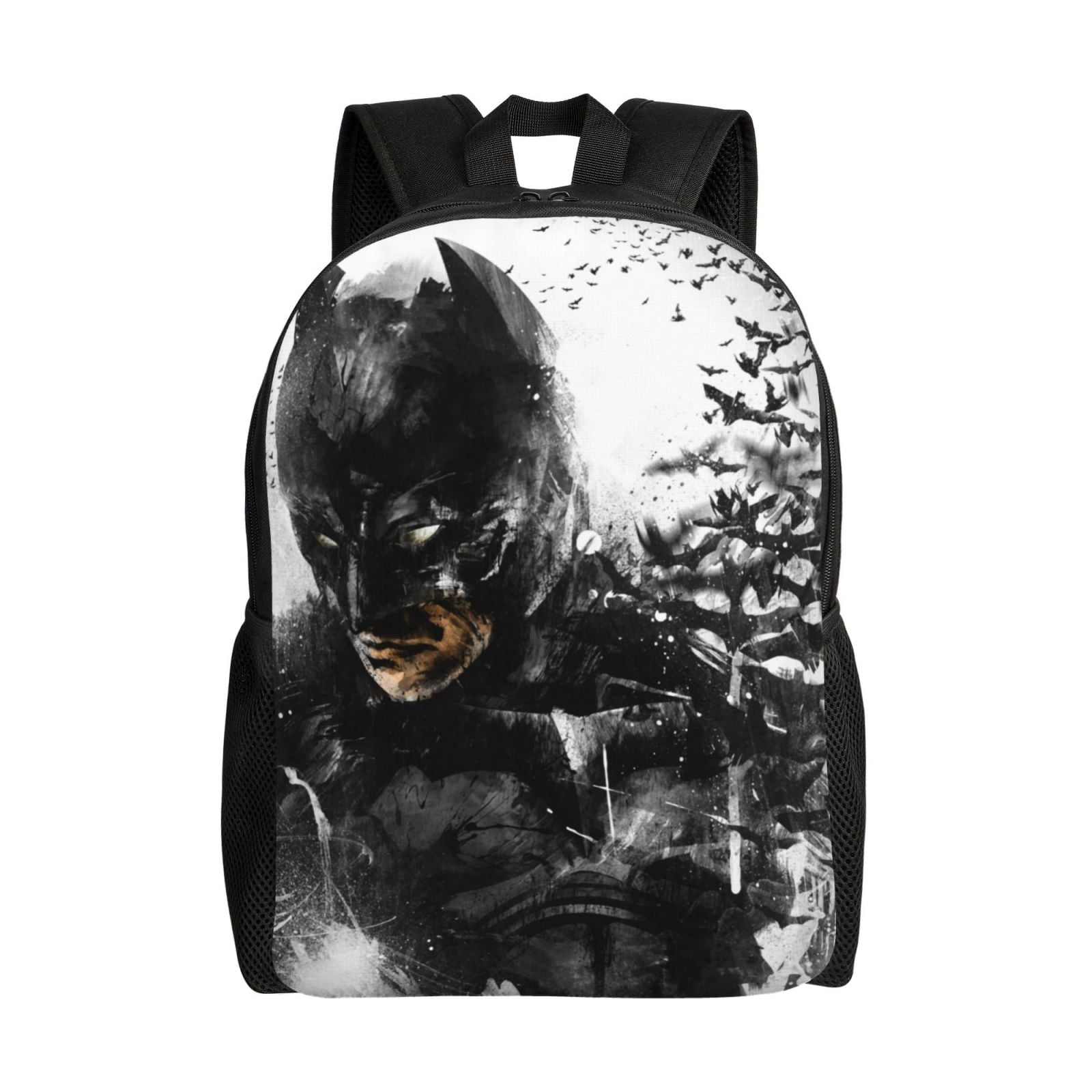 Batman Cartoon Travel Bags Casual Multipurpose Back-Packs Shoulder Bag ...